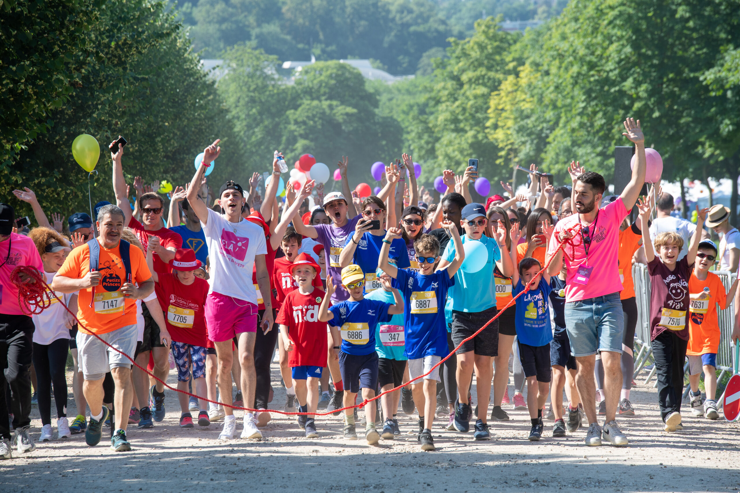 La Course des Héros à Bordeaux - Debra France